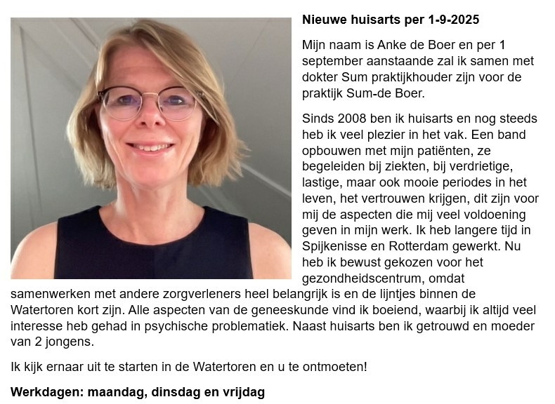 De Watertoren | EerstelijnsZorg Zoetermeer.nl